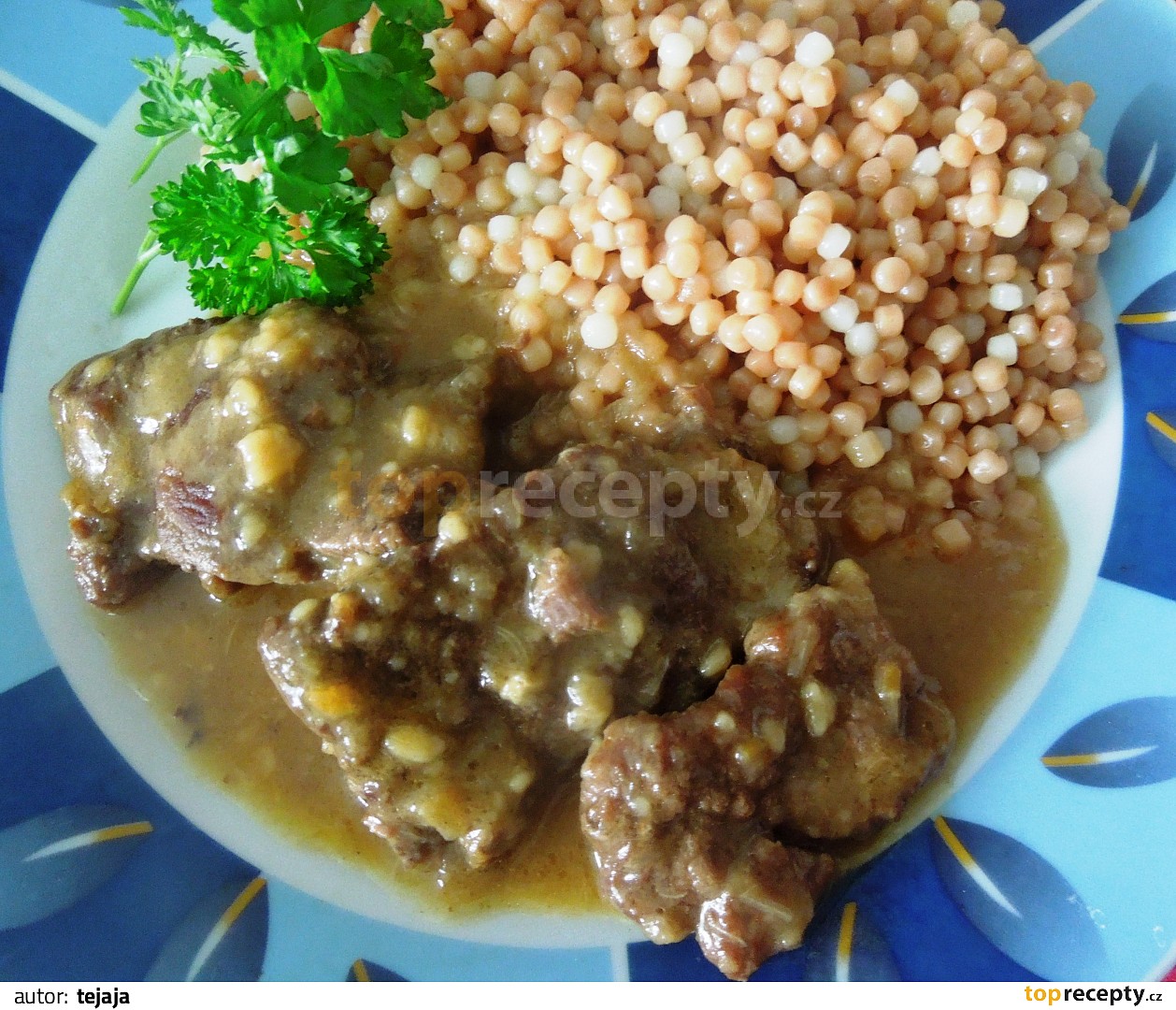 Přírodní roštěnka recept - TopRecepty.cz