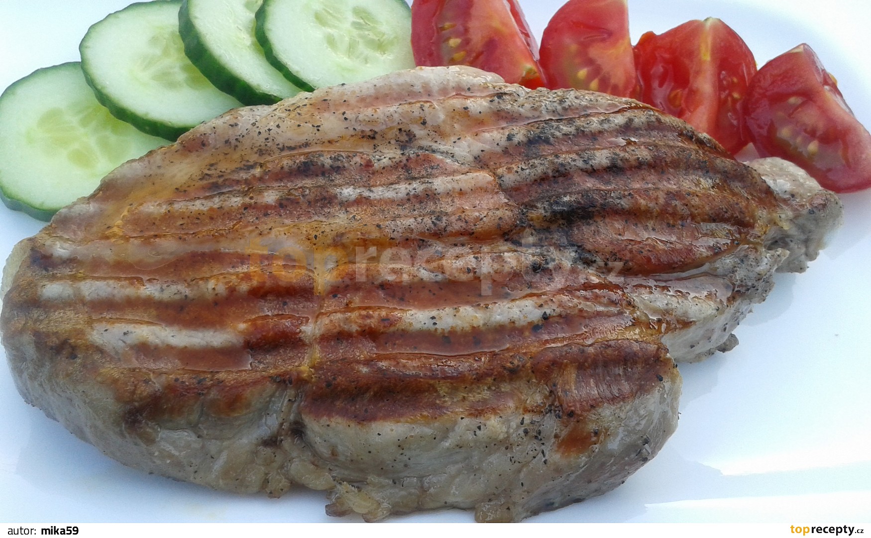 Grilovaná krkovička - TopRecepty.cz
