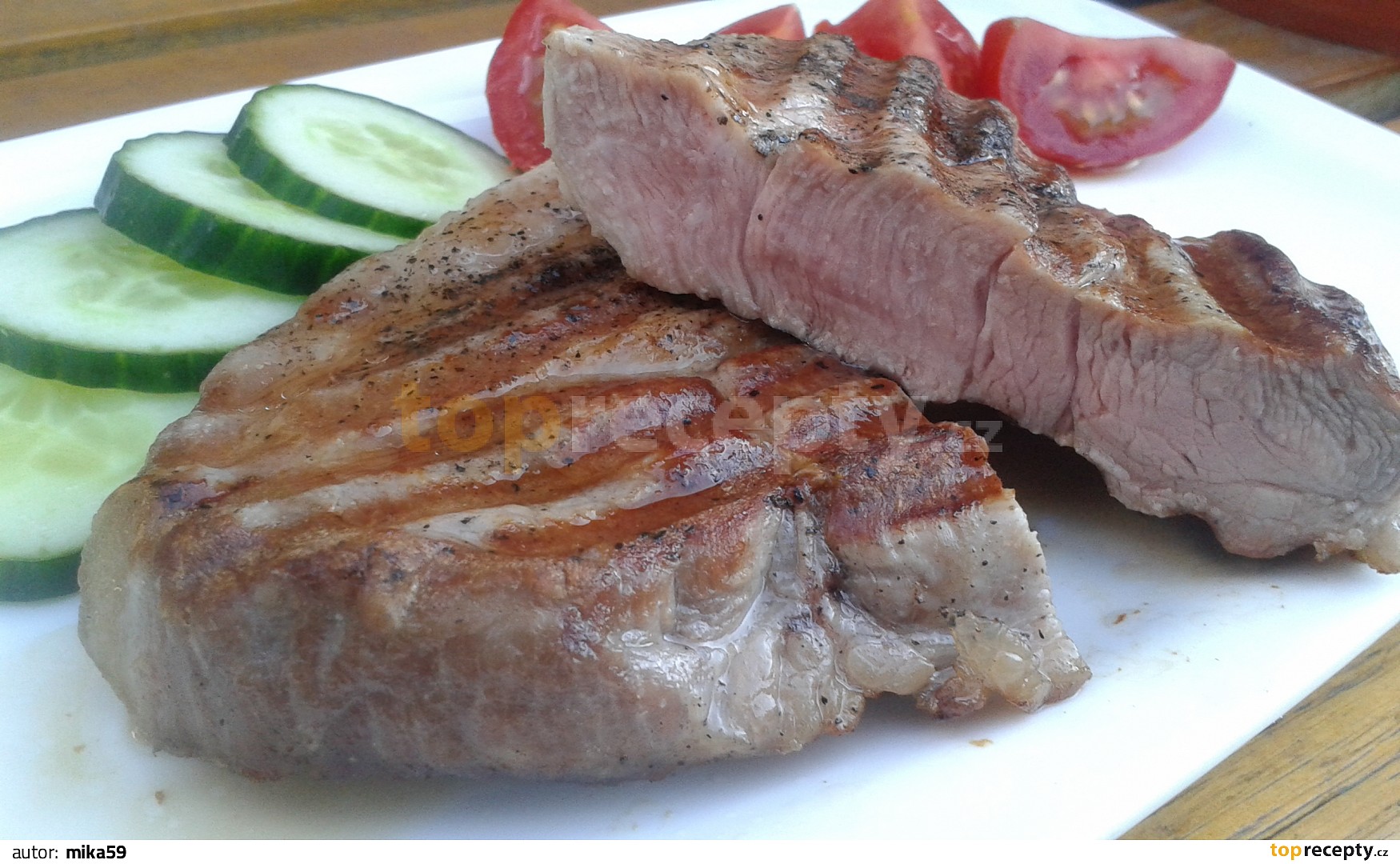 Grilovaná krkovička recept - TopRecepty.cz