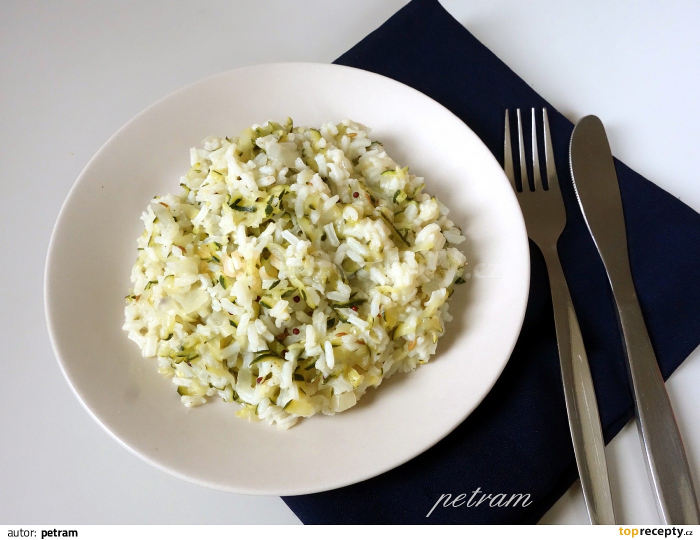 Indická cuketová rýže recept - TopRecepty.cz