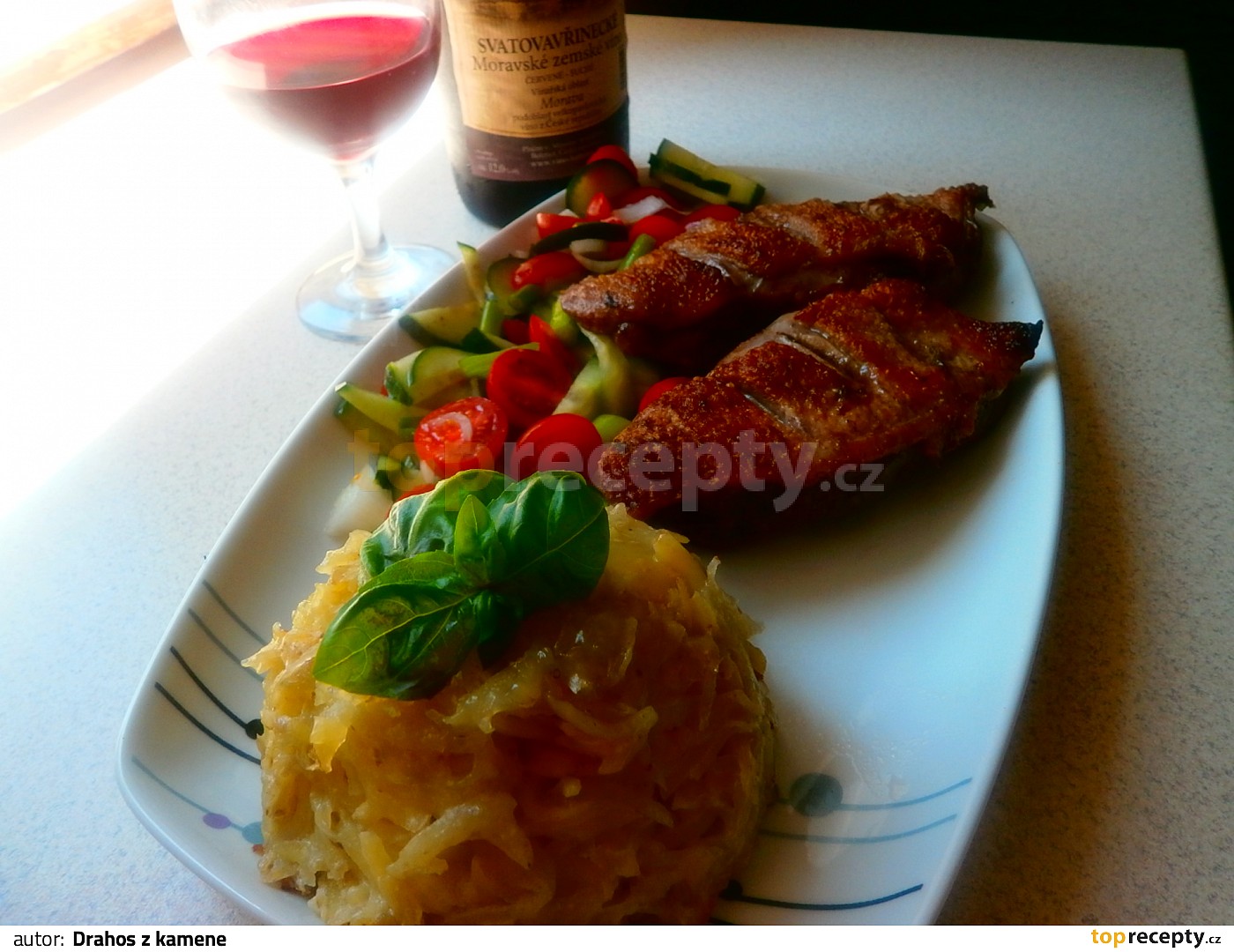 Kachní prsa recept - TopRecepty.cz