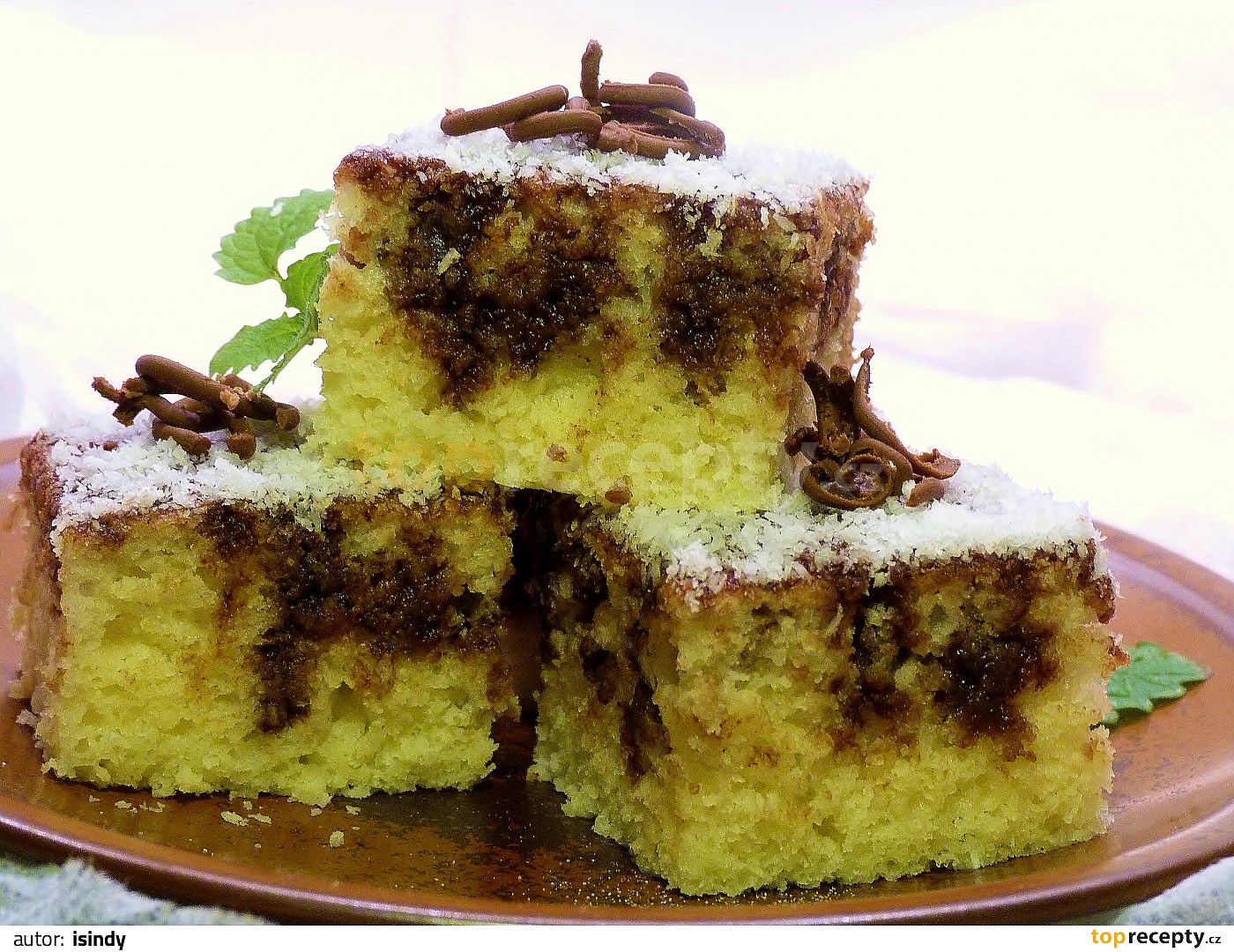 Kefírová buchta šťouchaná recept - TopRecepty.cz