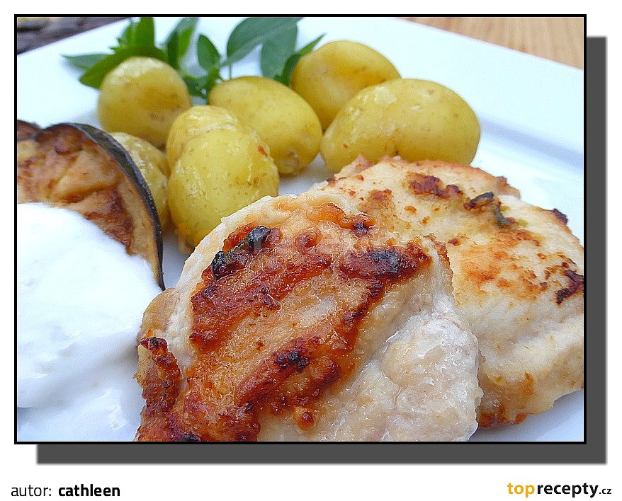 Letní kuřecí přírodní řízek recept - TopRecepty.cz