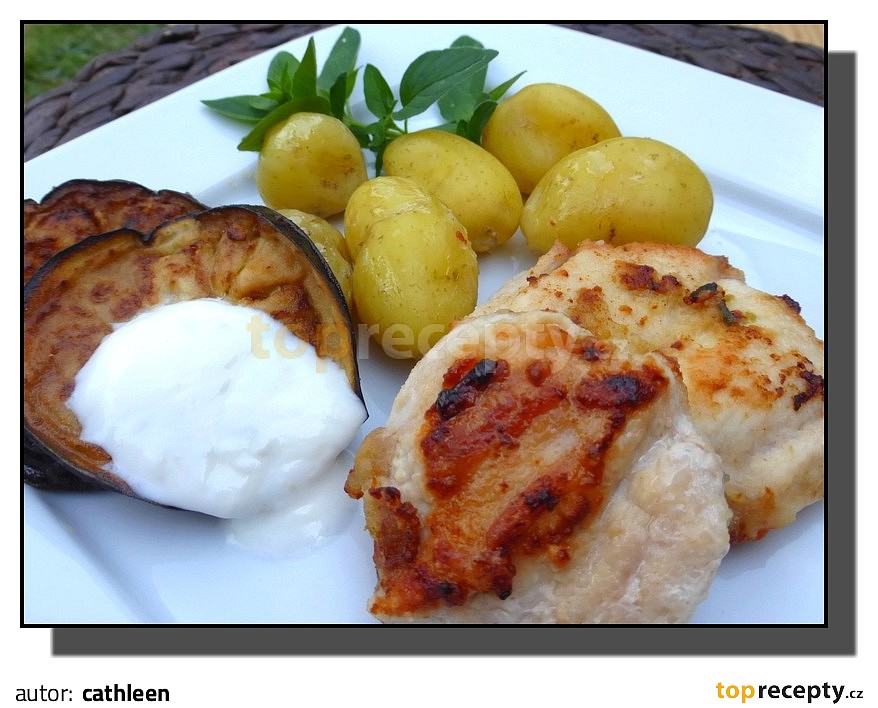Letní kuřecí přírodní řízek recept - TopRecepty.cz