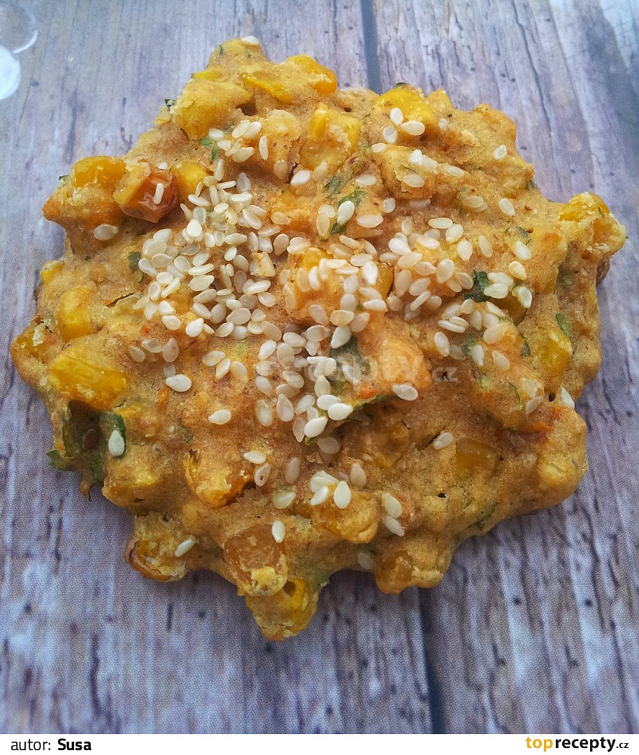 Kukuřičné placičky recept - TopRecepty.cz