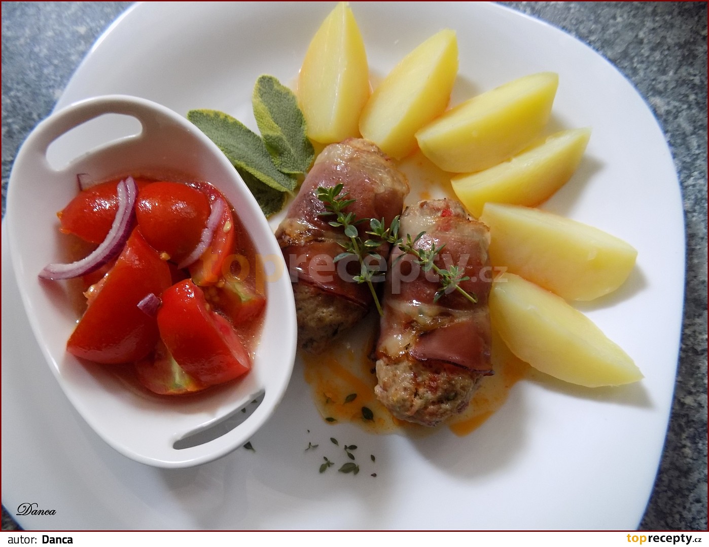 Masovo-sýrové šištičky s bylinkami recept - TopRecepty.cz