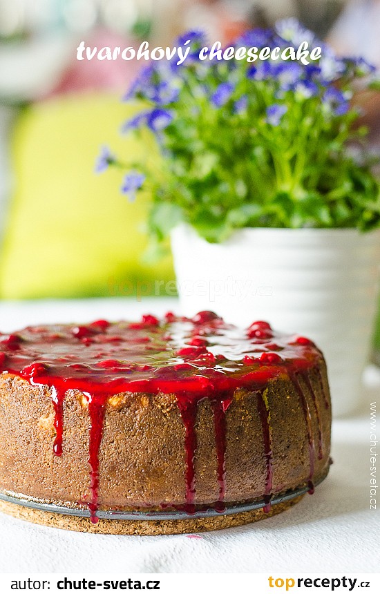Tvarohový cheesecake recept - TopRecepty.cz