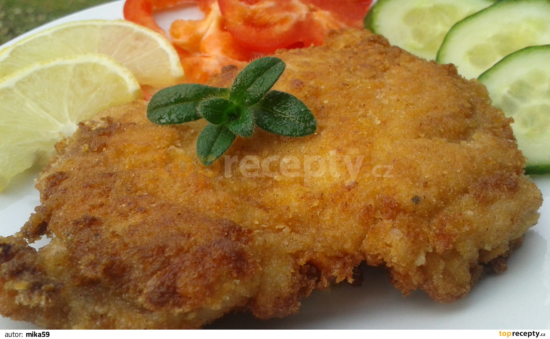 Kuřecí stehenní řízek s Nivou recept - TopRecepty.cz