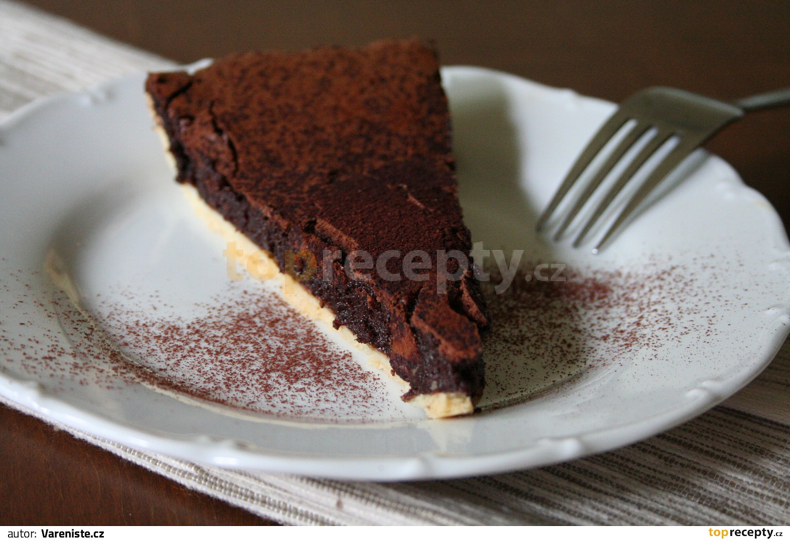 Čokoládový koláč recept - TopRecepty.cz