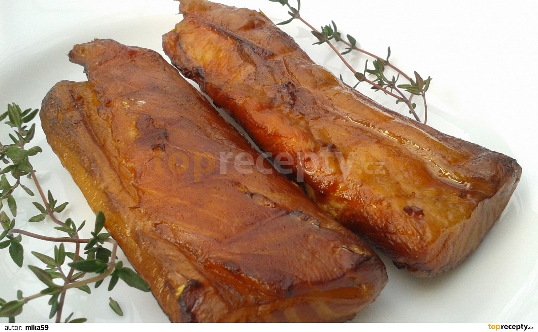 Domácí uzený losos recept - TopRecepty.cz
