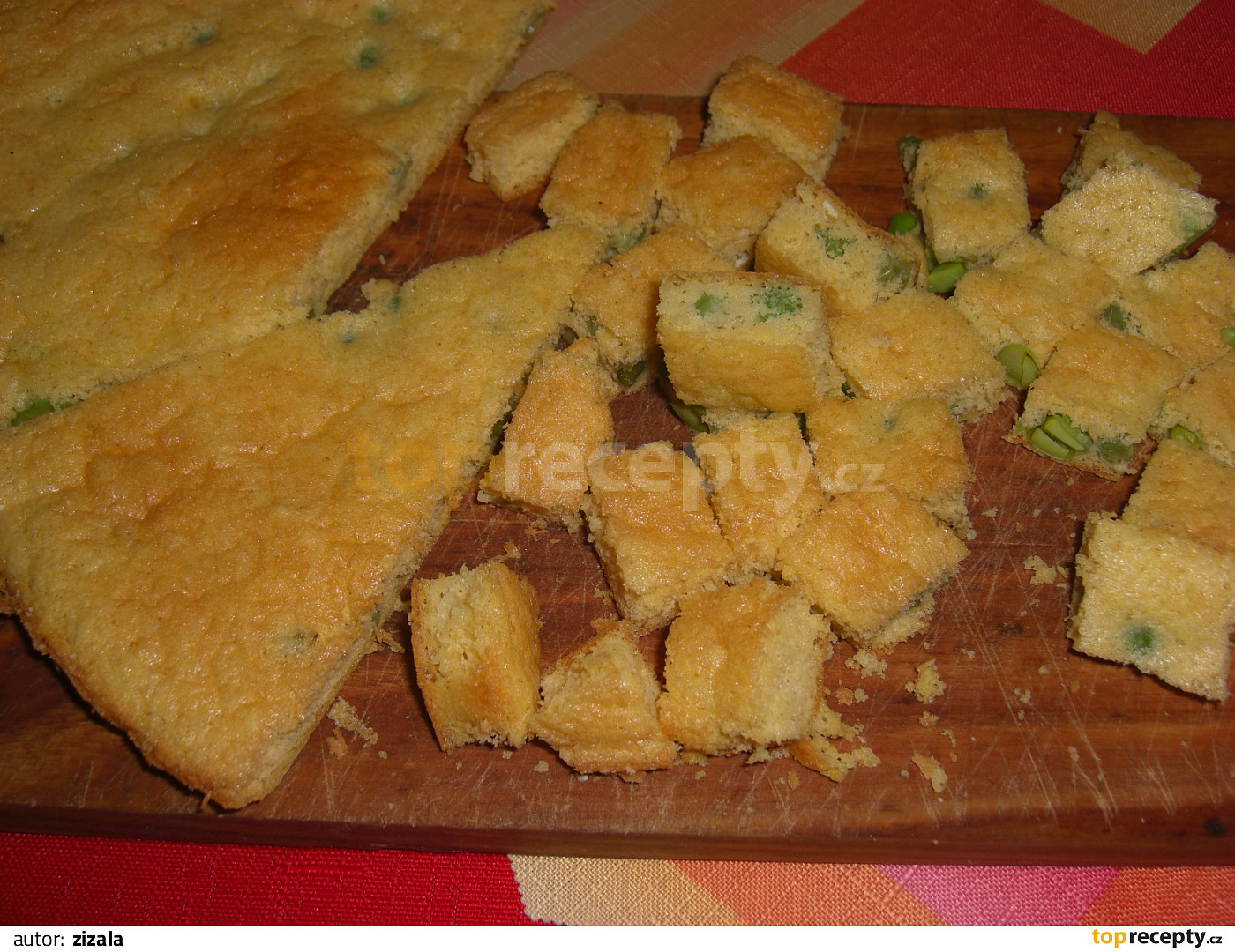 Svítek s hráškem do polévky recept - TopRecepty.cz