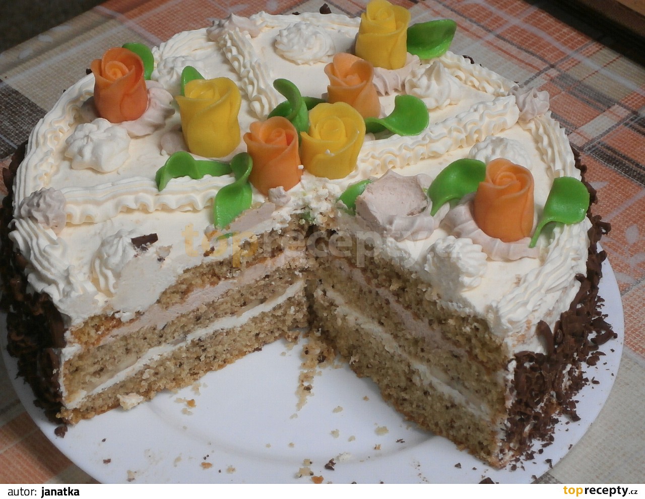 Kakaový olejový korpus na dort recept - TopRecepty.cz