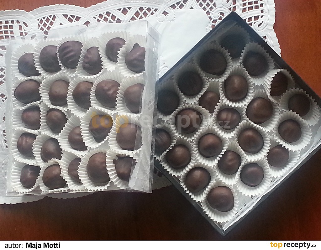 Mandlové pralinky recept - TopRecepty.cz