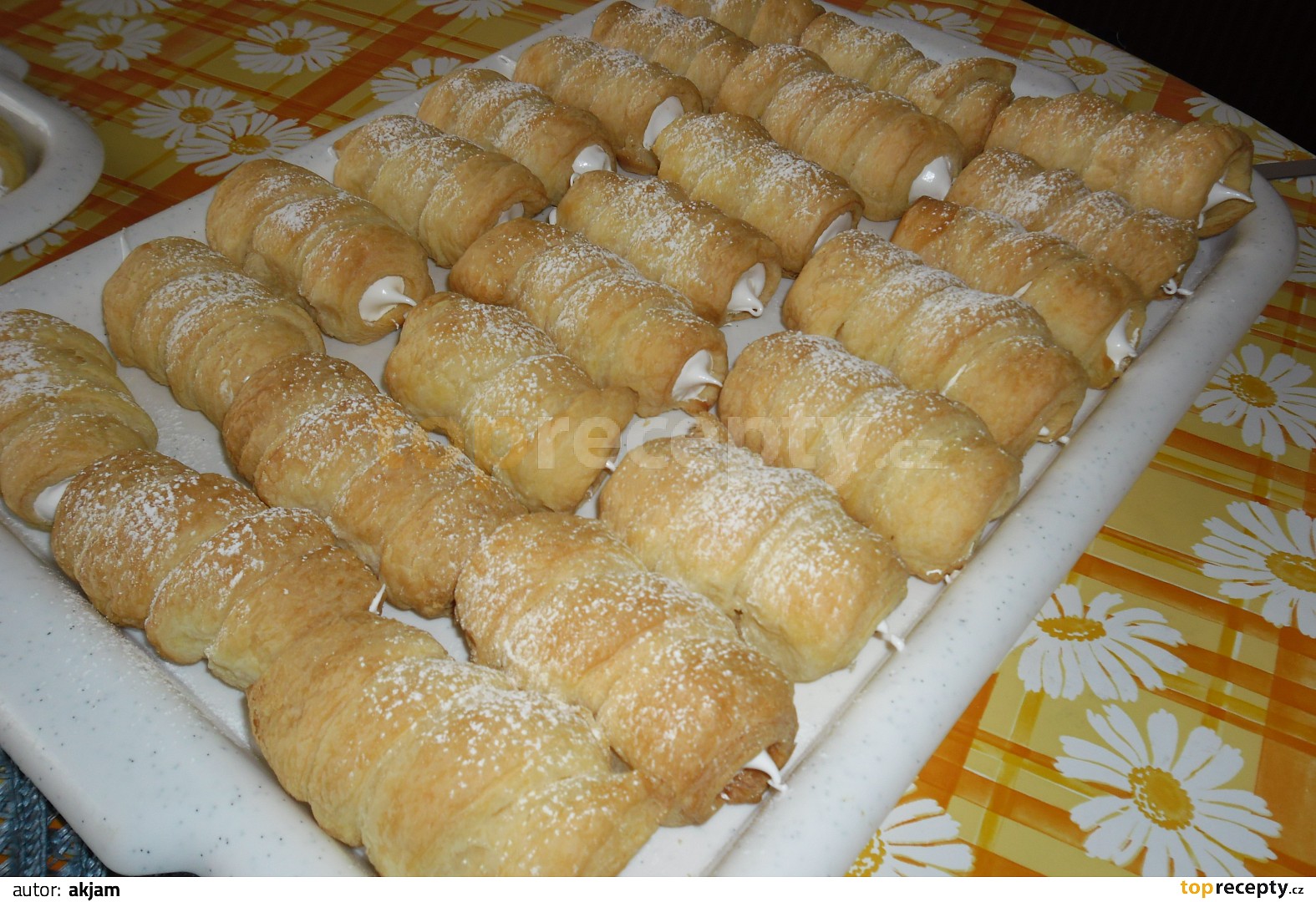 Nafoukané trubičky - TopRecepty.cz