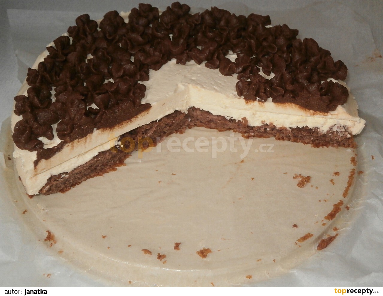 Pařížský dort pro Davču recept - TopRecepty.cz