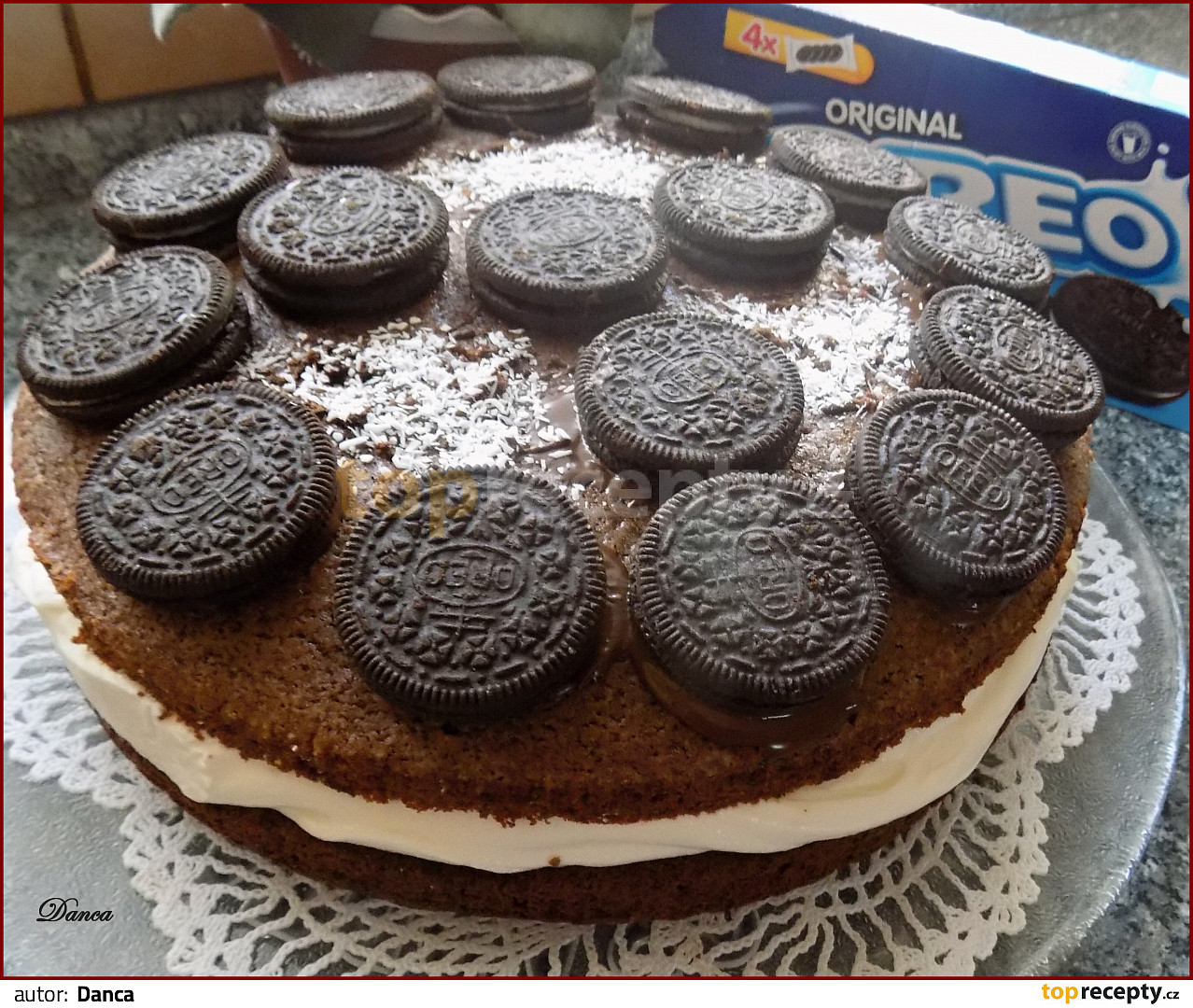 Dort "Sušenka Oreo" recept - TopRecepty.cz