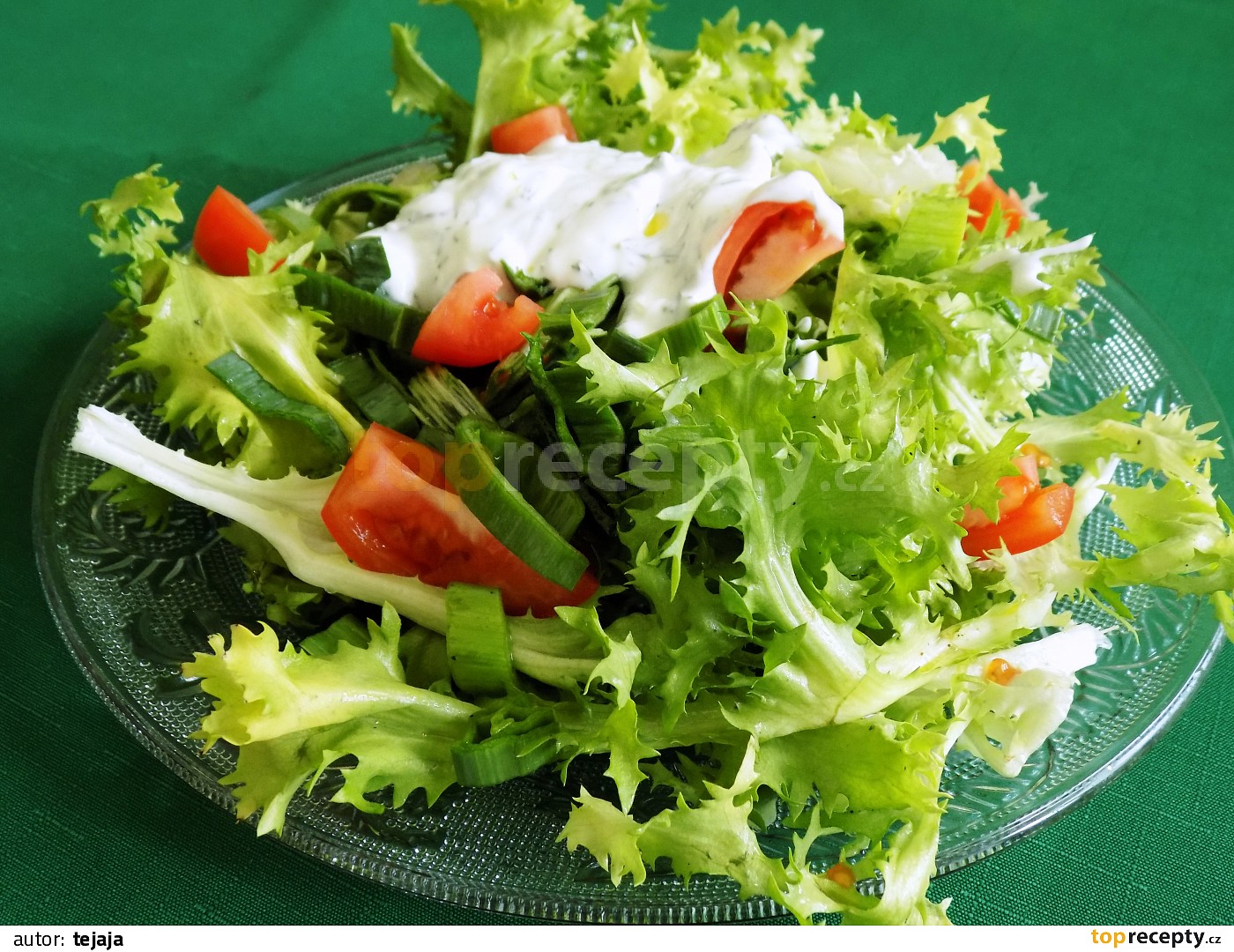 Hlávkový salát s pórkem recept - TopRecepty.cz