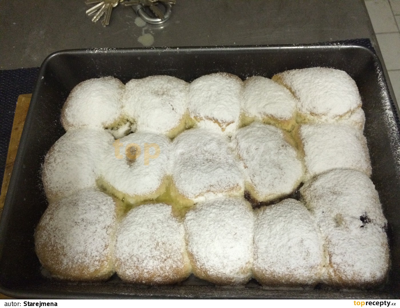 Kynuté buchty s povidly recept - TopRecepty.cz