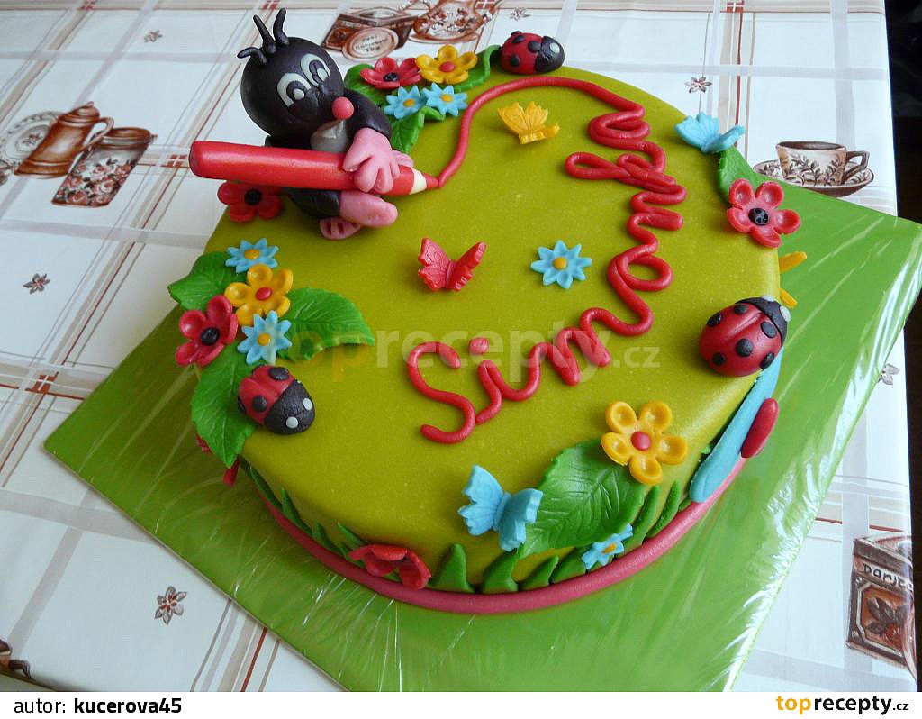 Dort Krtek a pastelka recept - TopRecepty.cz