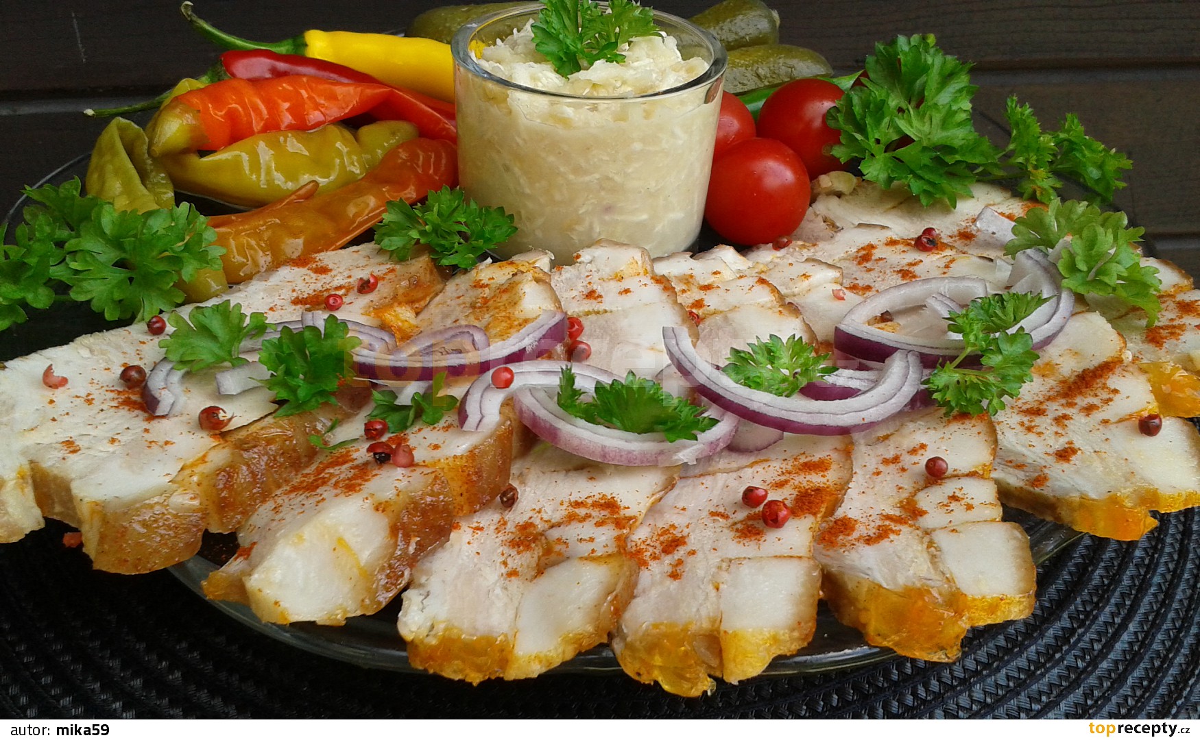 Paprikový ovar (lalok) s vejmrdou recept - TopRecepty.cz