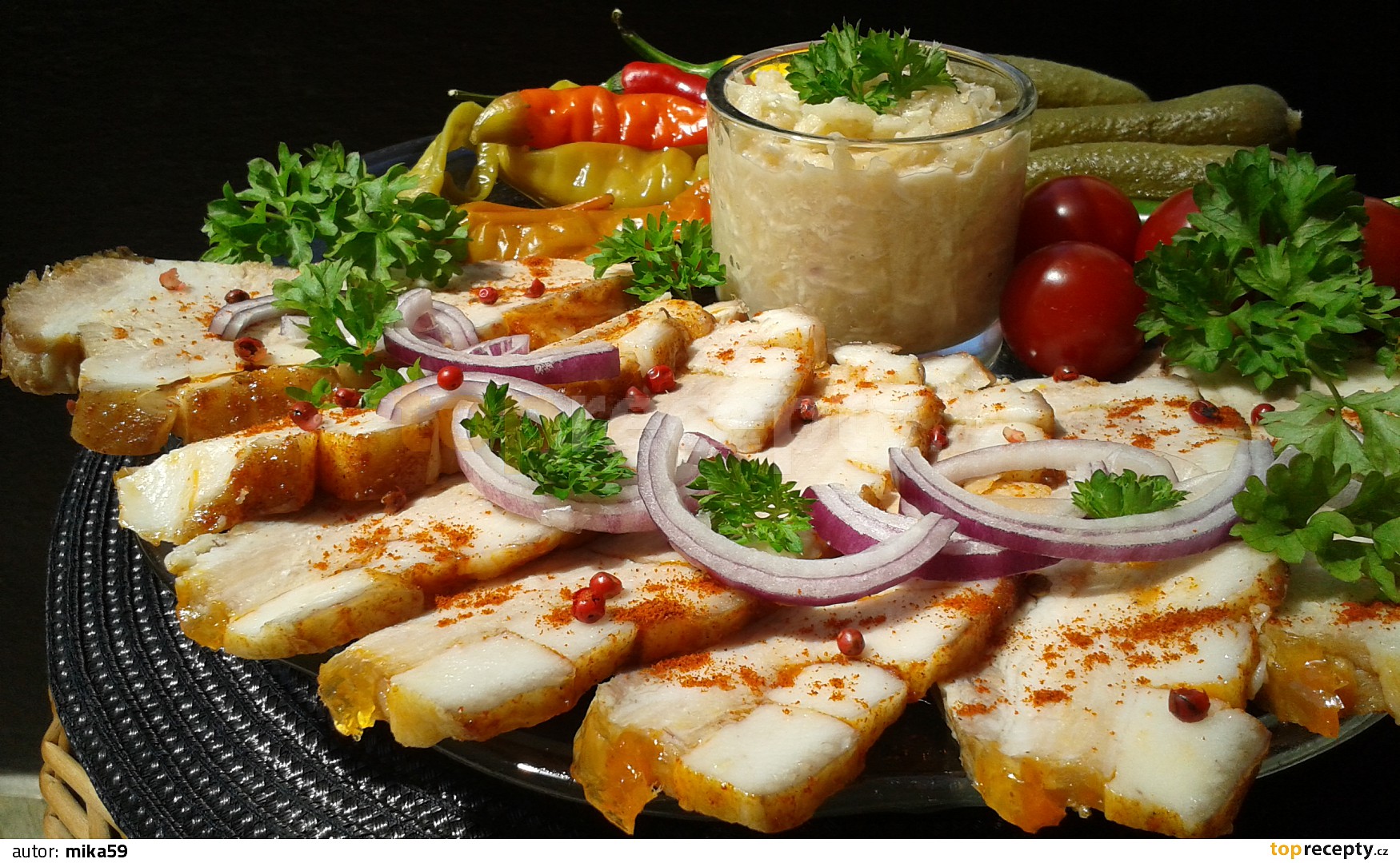 Paprikový ovar (lalok) s vejmrdou recept - TopRecepty.cz