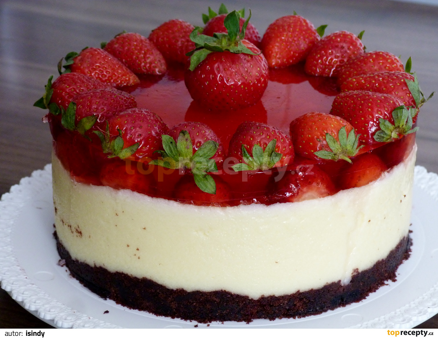 Krupicovopudinkový letní dort recept - TopRecepty.cz