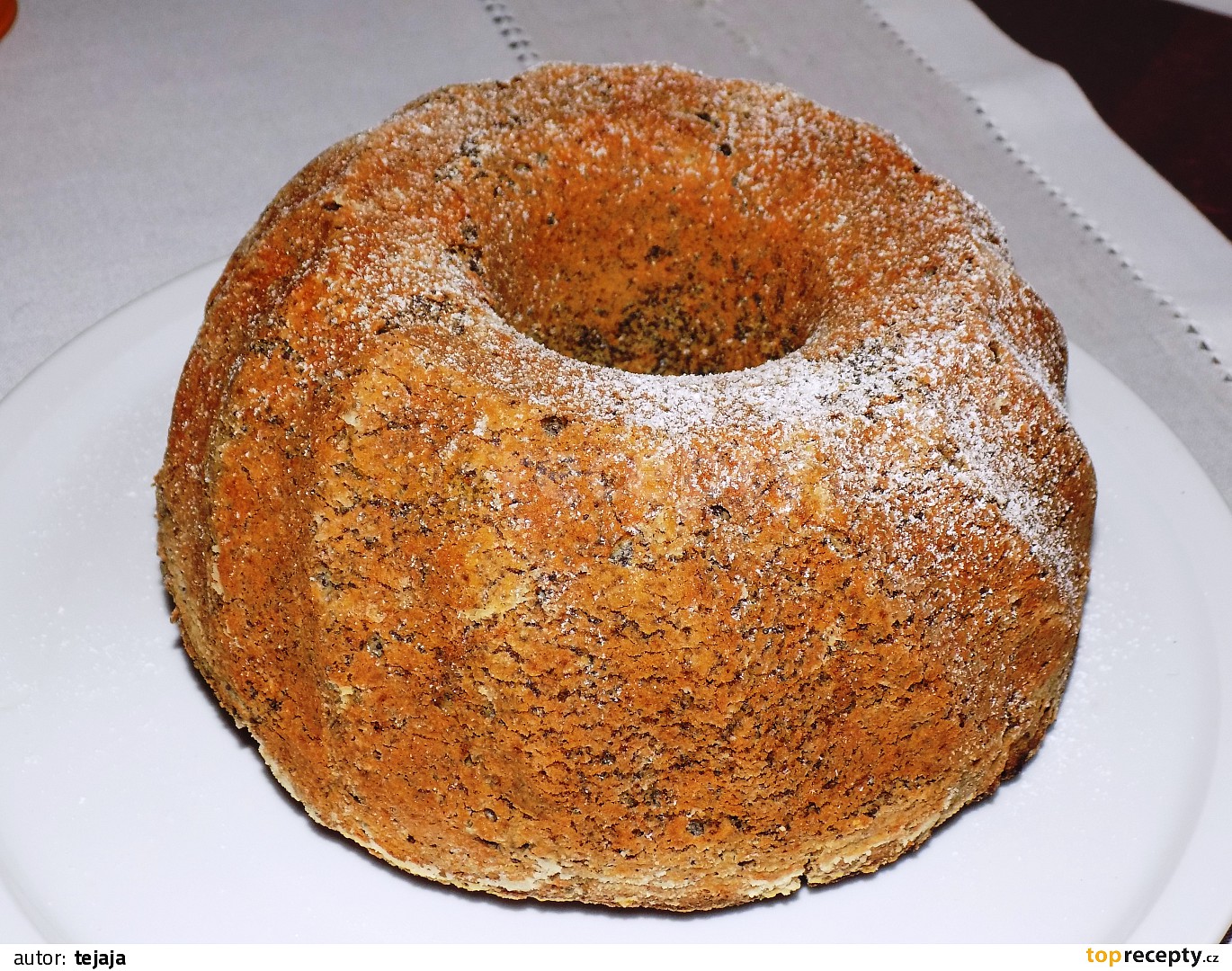 Maková bábovka recept - TopRecepty.cz