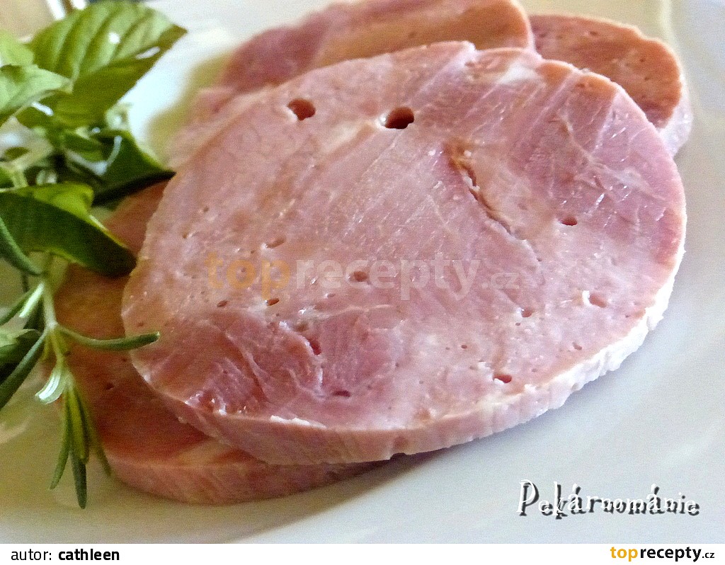 Domácí šunka z plecka recept - TopRecepty.cz