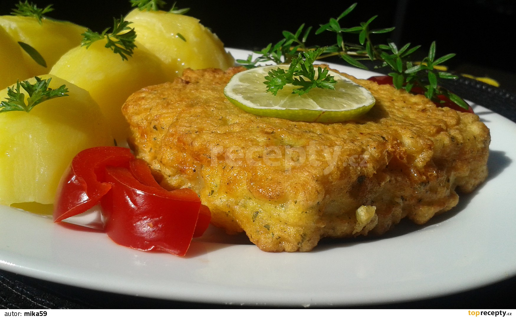 Rybí filé v těstíčku recept - TopRecepty.cz