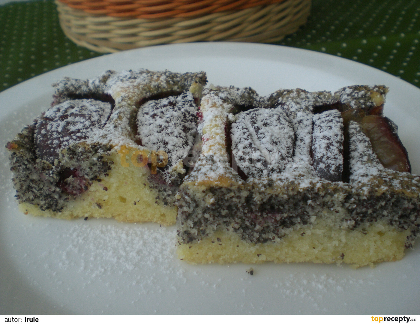 Makový koláč s ovocem recept - TopRecepty.cz