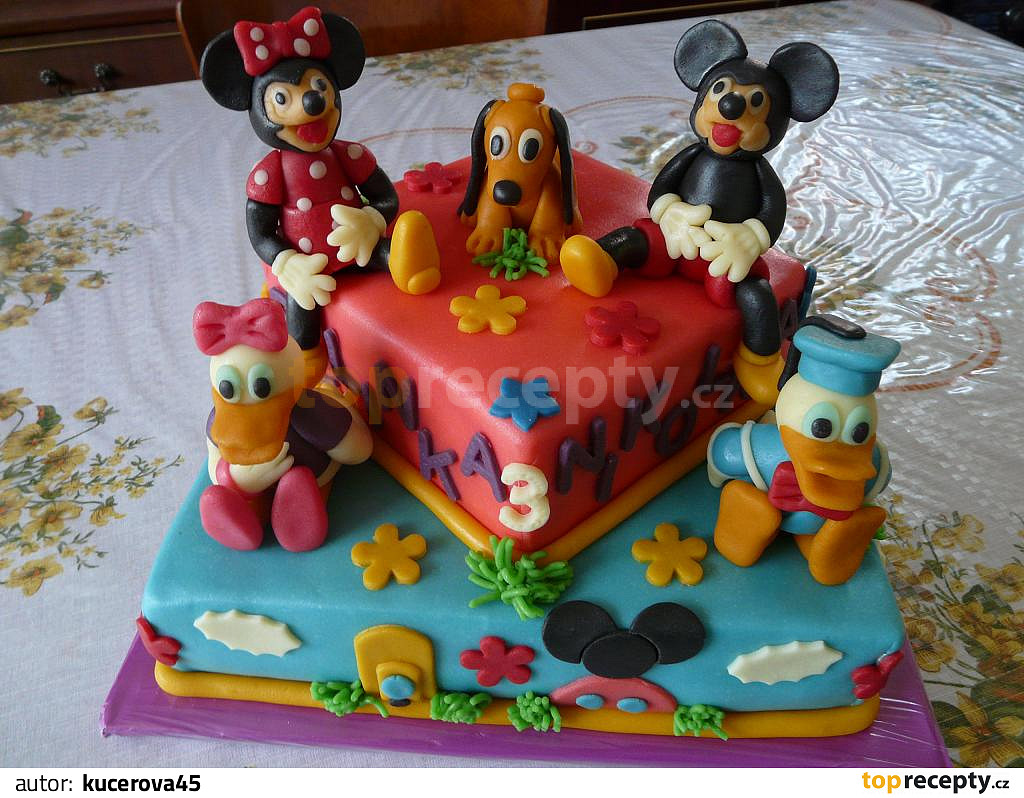 Dort Mickeyho klubík recept - TopRecepty.cz