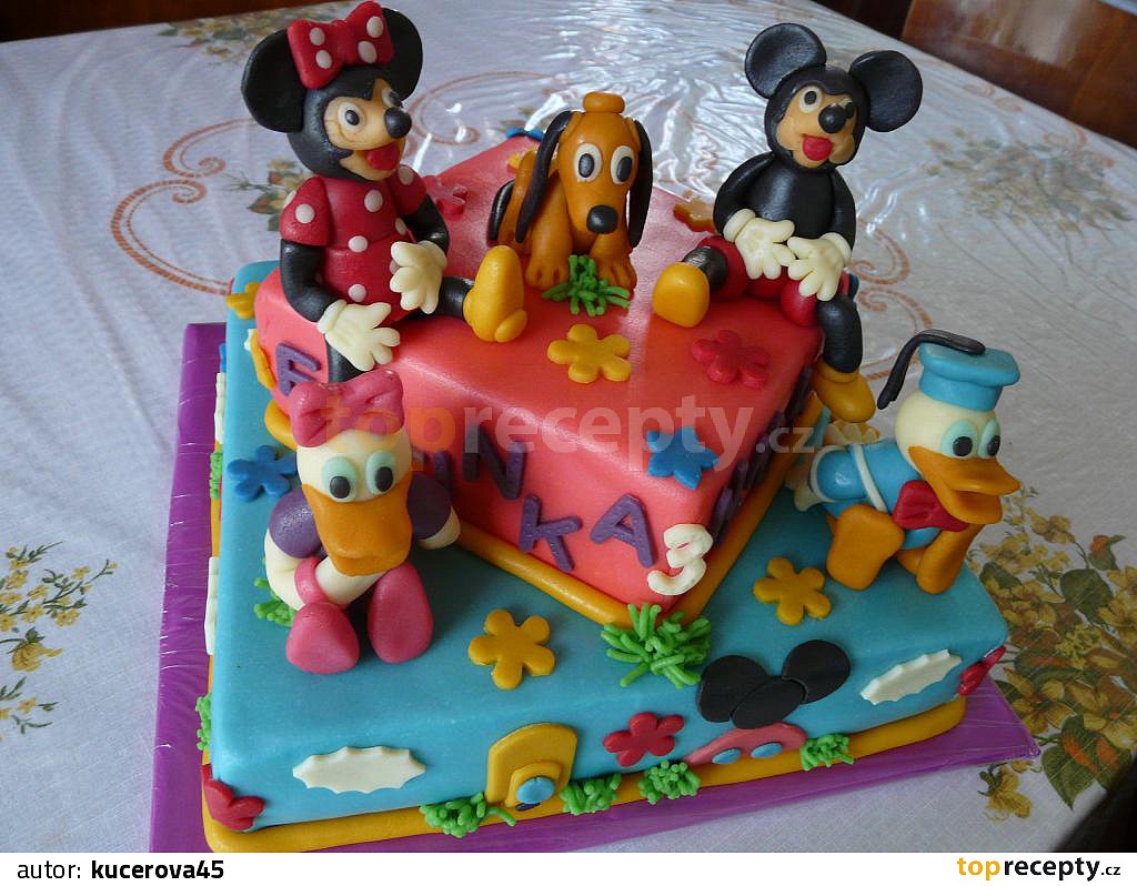 Dort Mickeyho klubík recept - TopRecepty.cz
