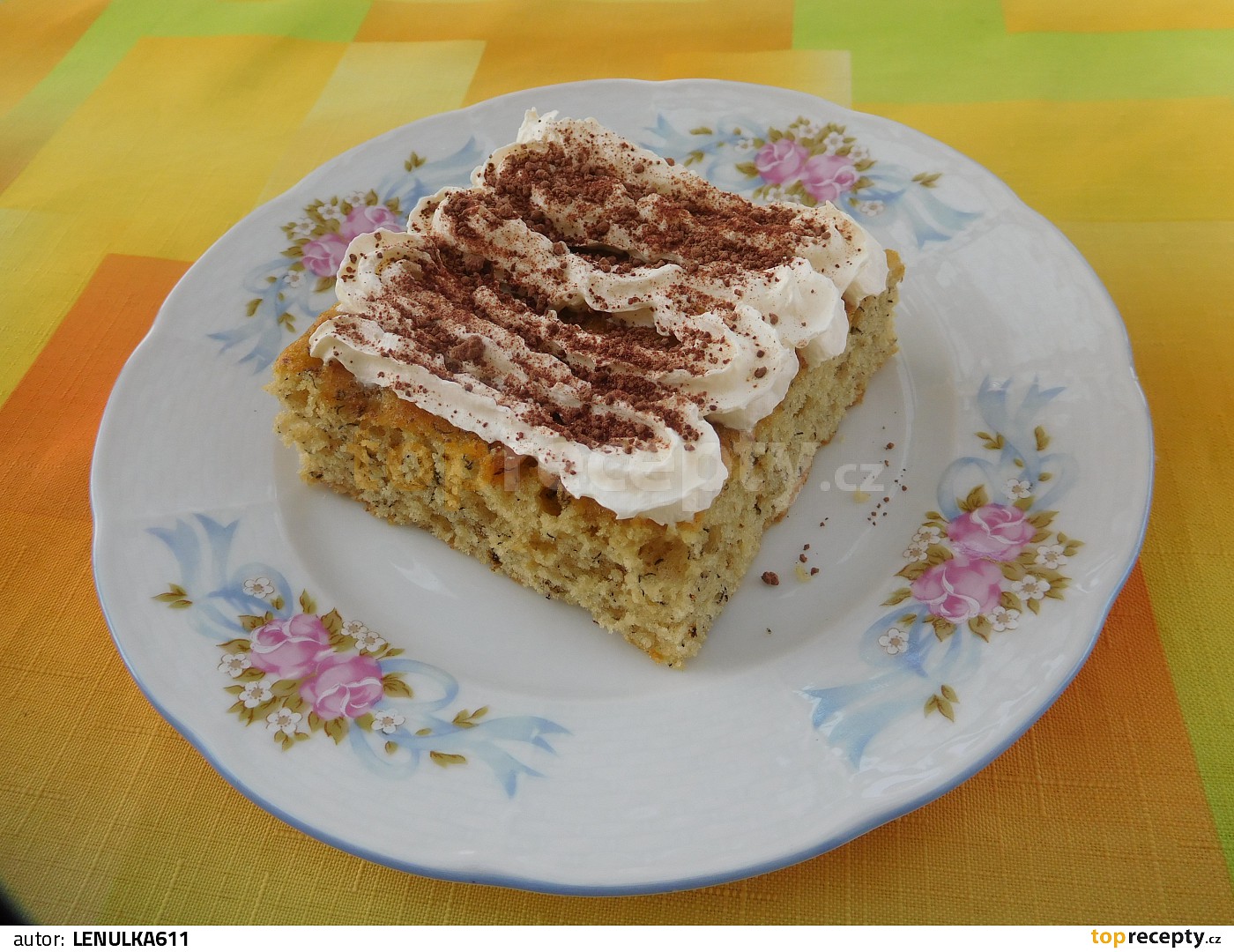 Americké banánové řezy recept - TopRecepty.cz