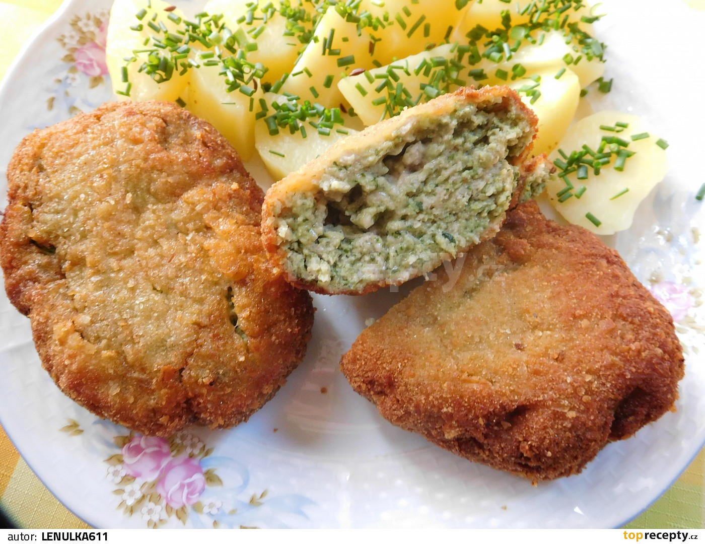 Holandský řízek s medvědím česnekem - TopRecepty.cz