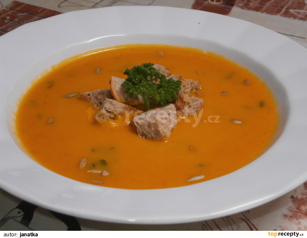 Dýňová polévka - TopRecepty.cz