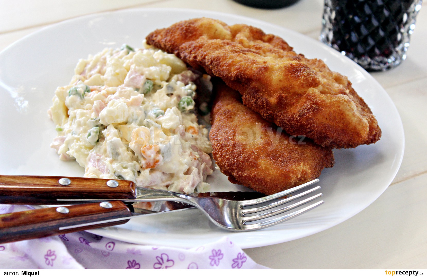 Kuřecí řízek recept - TopRecepty.cz