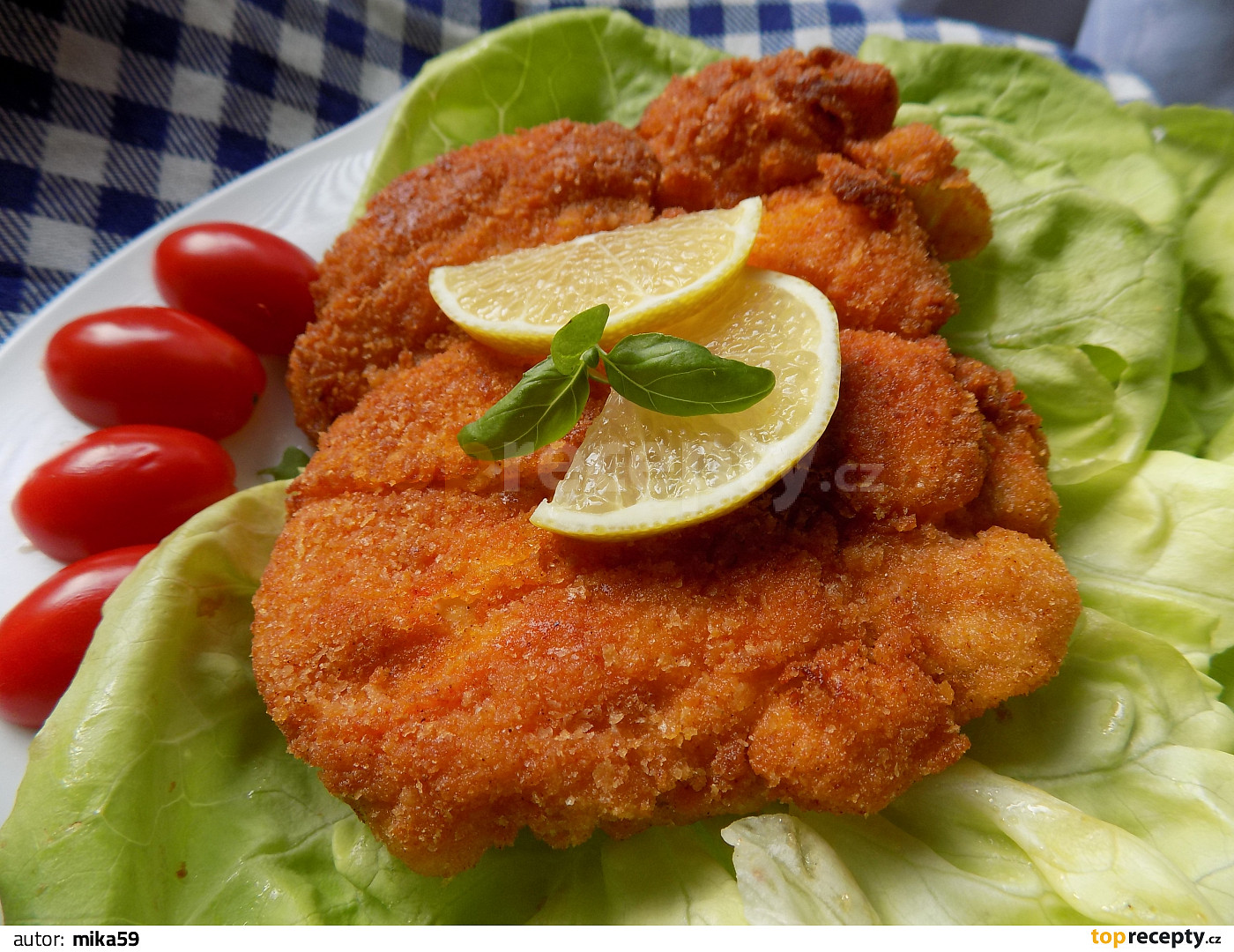 Kuřecí citronové řízky recept - TopRecepty.cz