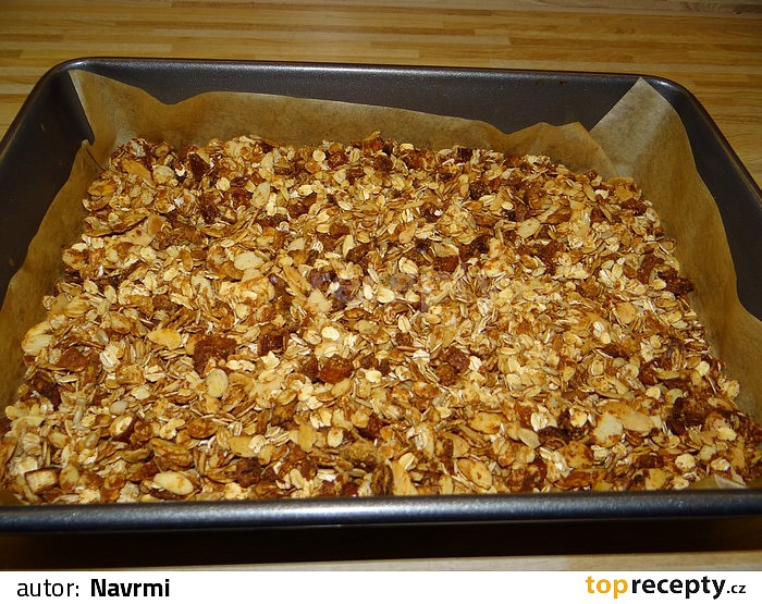 Domácí pečené müsli - TopRecepty.cz