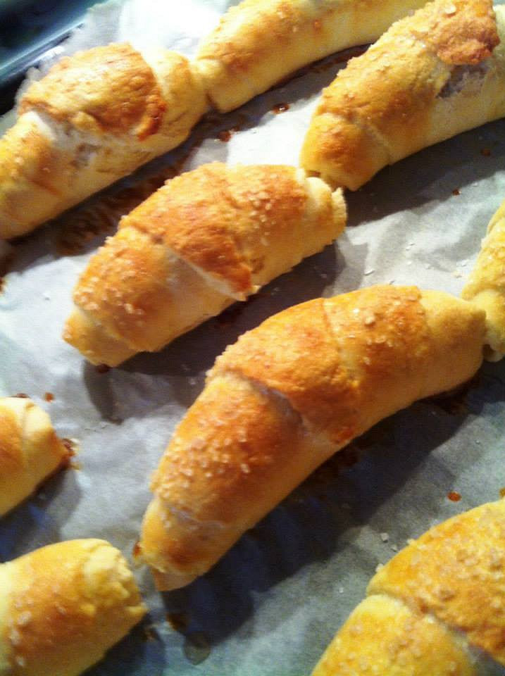 Pivní rohlíky recept - TopRecepty.cz