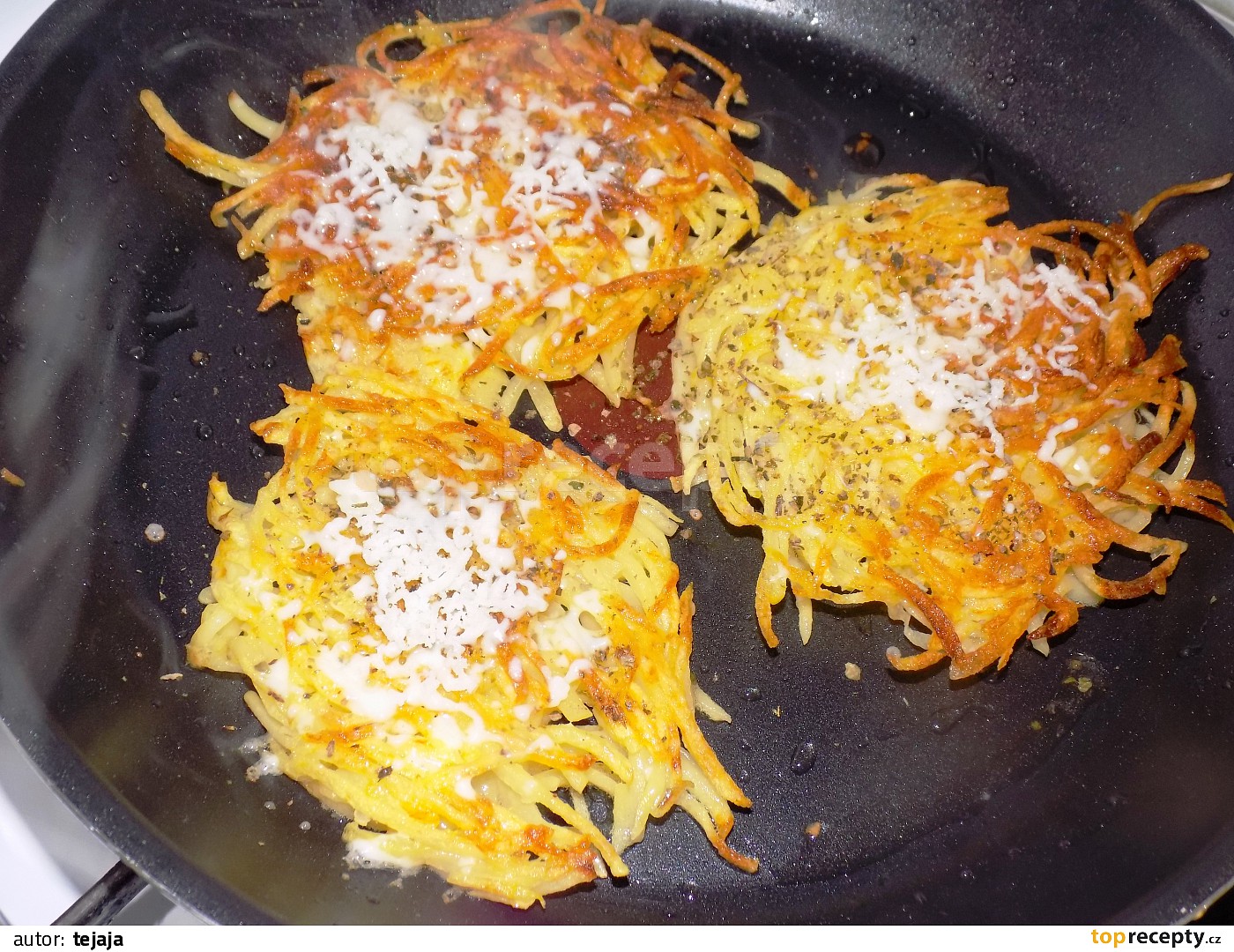Bramborové placky recept - TopRecepty.cz
