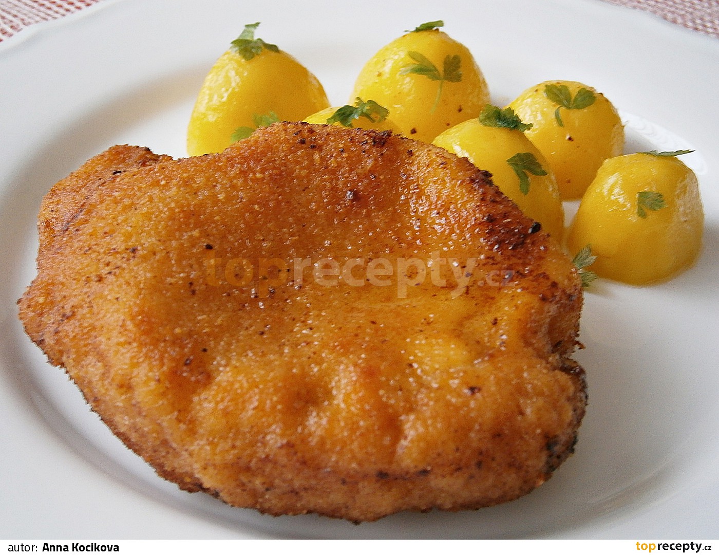 Smažená marinovaná vepřová kotleta - TopRecepty.cz