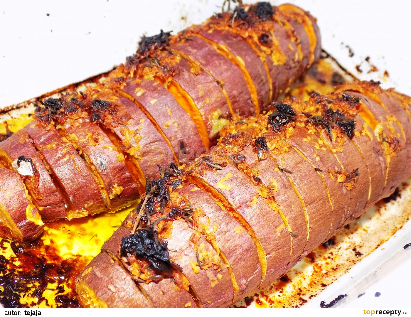 Pečené batáty recept - TopRecepty.cz