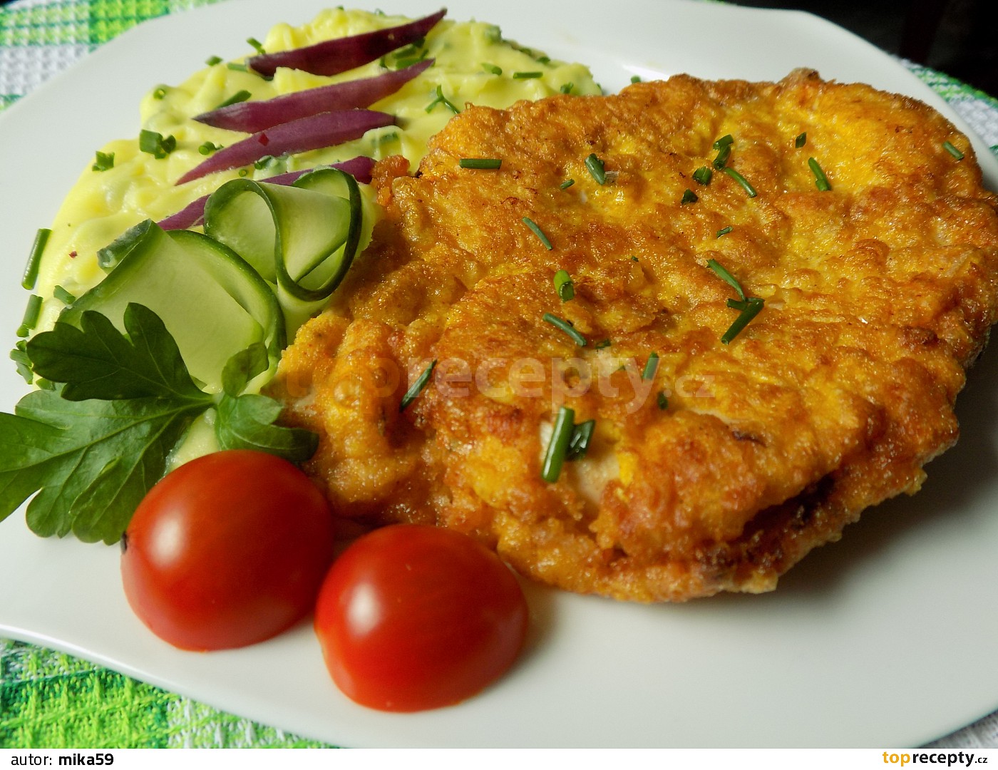 Jednoduše marinovaný kuřecí řízek recept - TopRecepty.cz