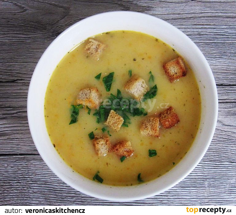 Krémová bramboračka recept - TopRecepty.cz