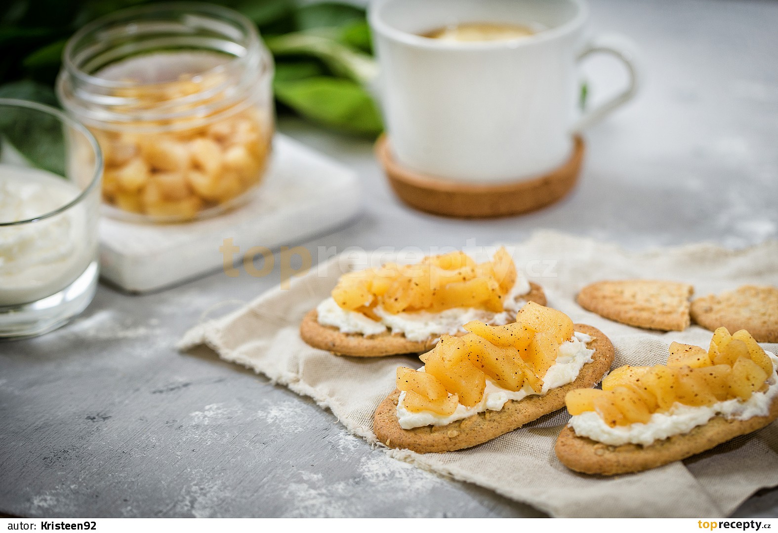 Ovocný tvaroh recept - TopRecepty.cz