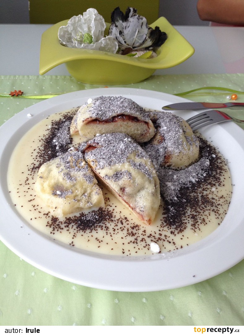 Alpský knedlík s krémem recept - TopRecepty.cz