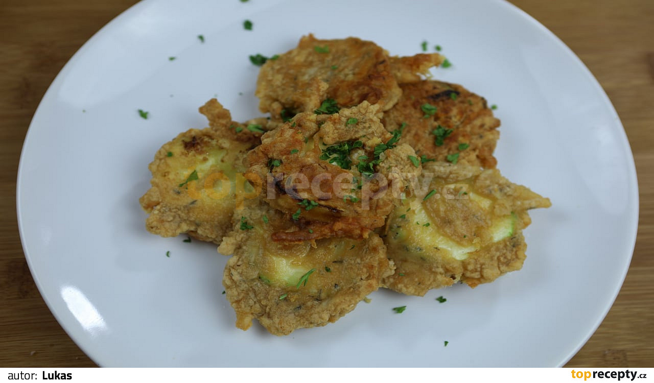 Cuketa v pikantním sýrovém těstíčku - TopRecepty.cz