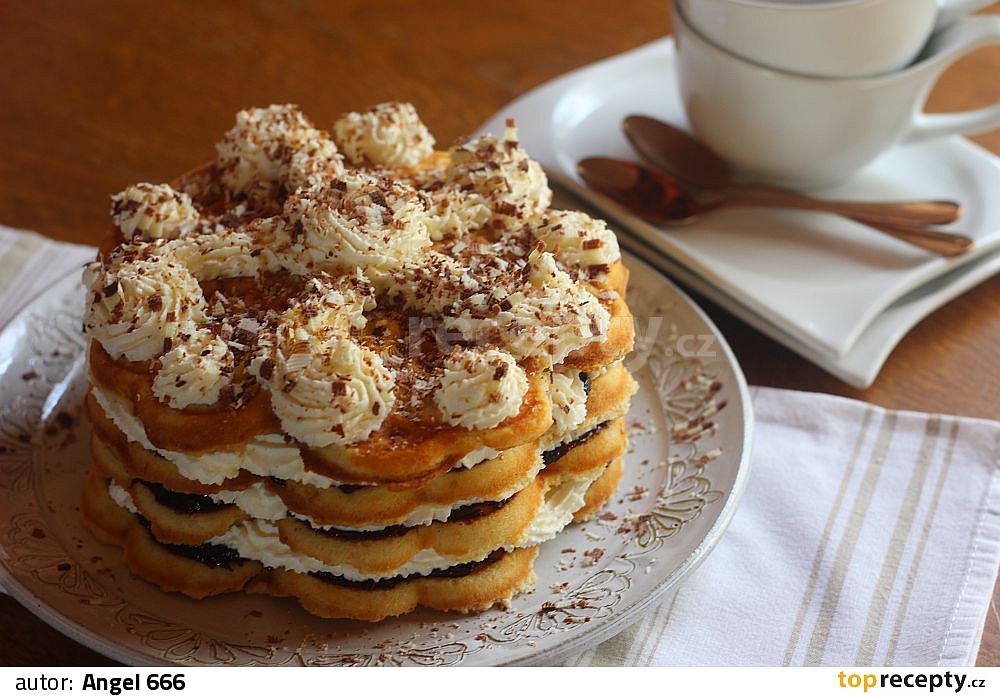 Povidloň z vaflí recept - TopRecepty.cz