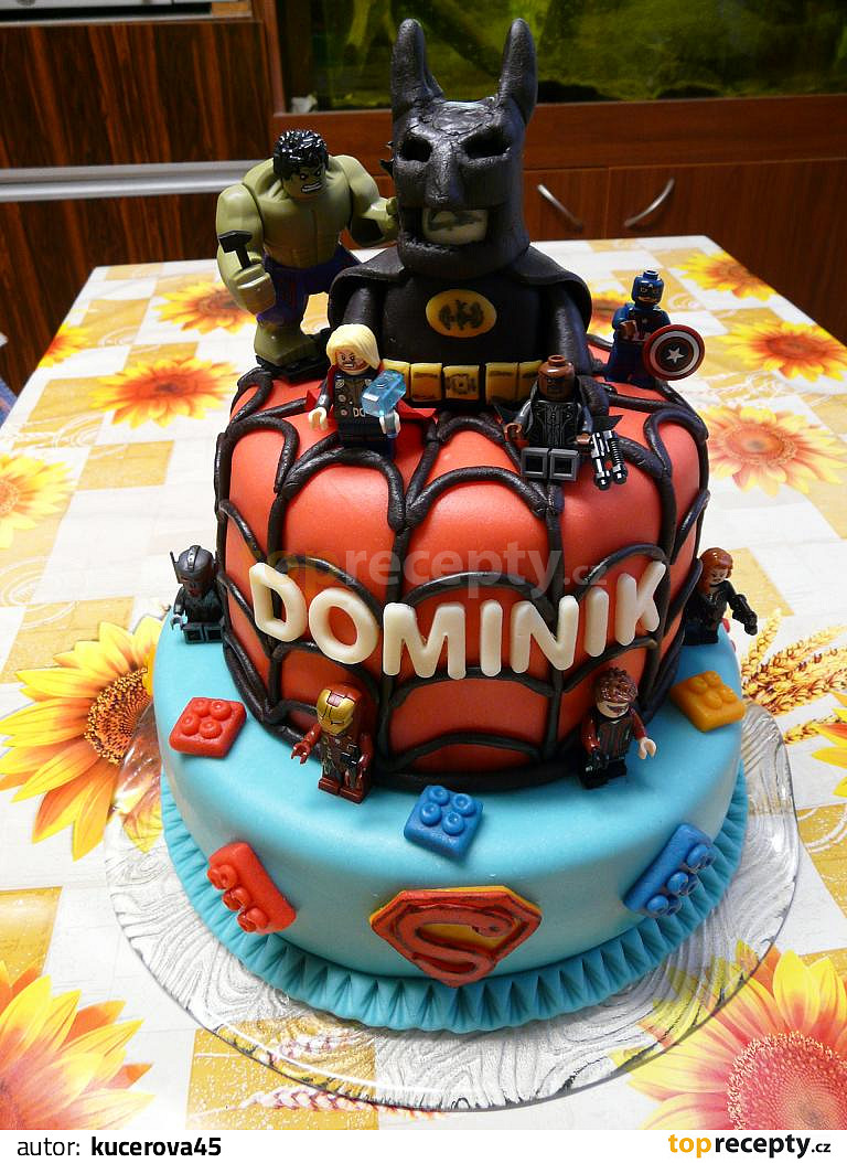 Dort Lego Batman pro vnuka Domču recept - TopRecepty.cz