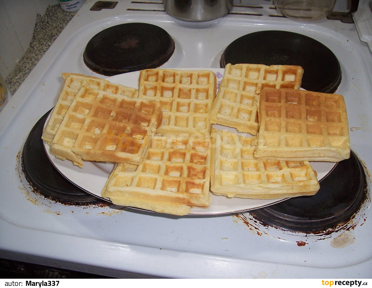 Chutné vafle recept - TopRecepty.cz